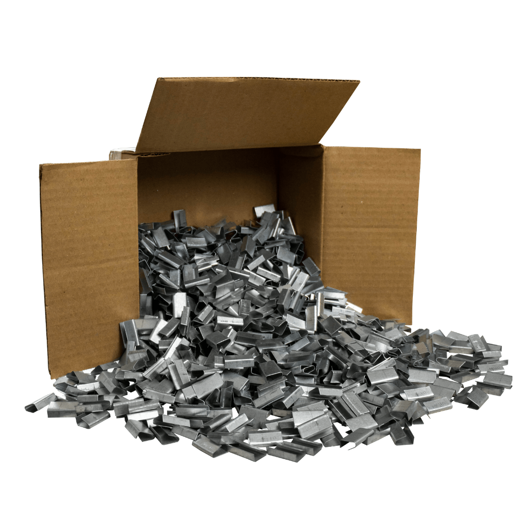 Grapa de Acero Galvanizado Para Fleje 1/2" | Paquete de 1000 Grapas ...