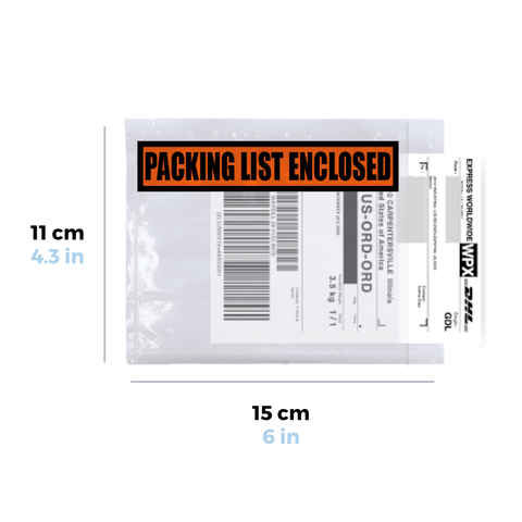 Sobres Packing List "Enclosed" | Para Paquetes | Compra Hoy Mismo