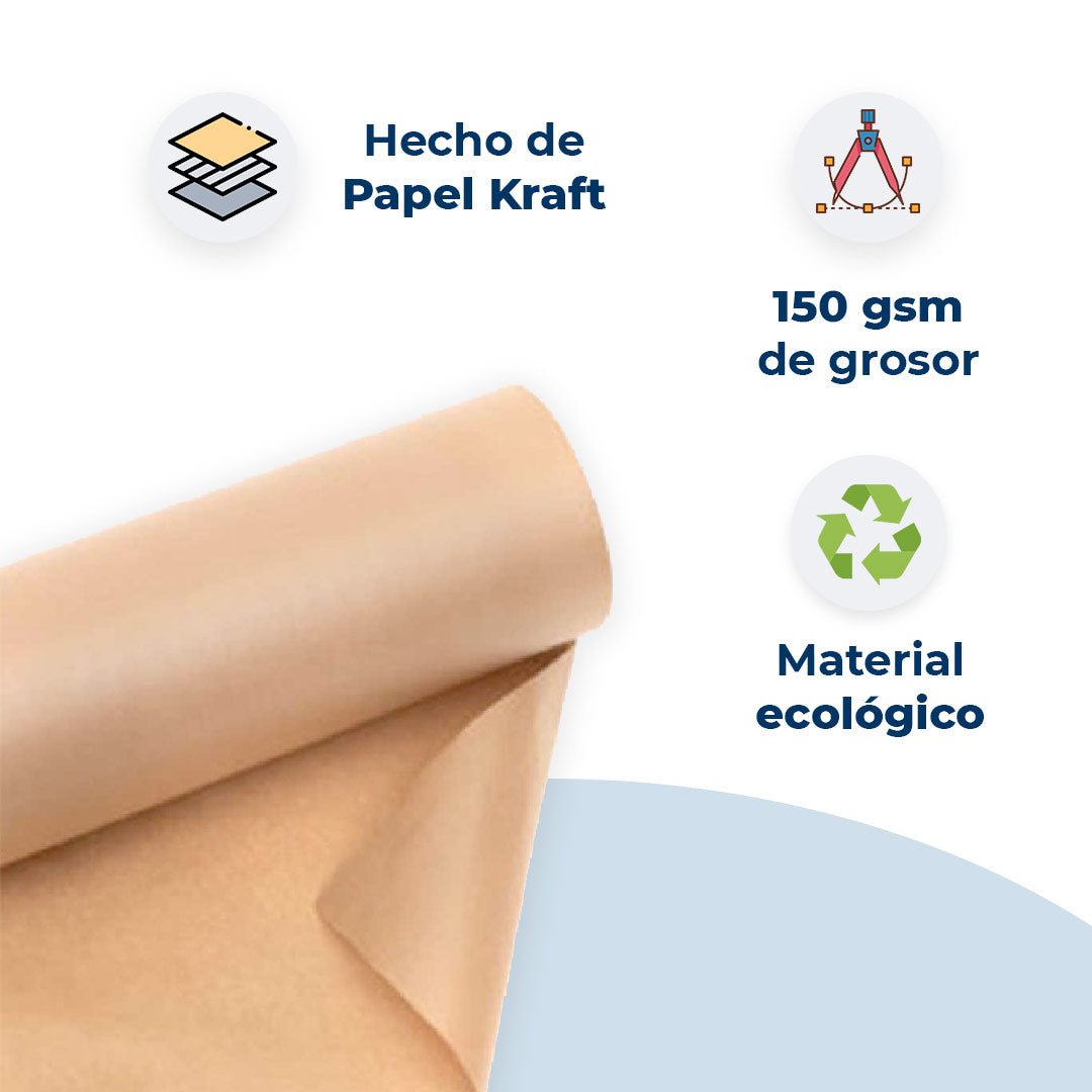 Rollo de Papel Kraft | Para Paquetes