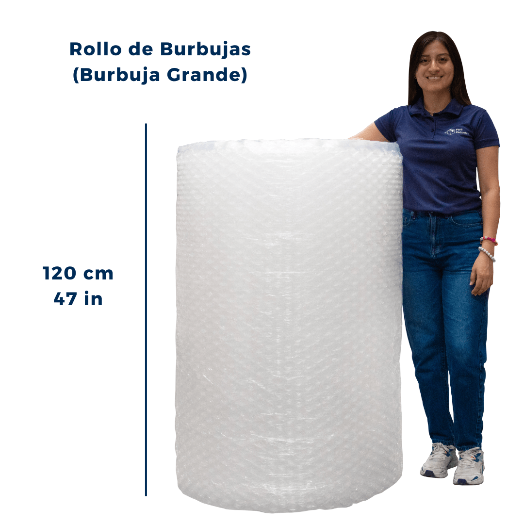Rollo de Burbuja para Embalaje - Protección Eficiente y Segura